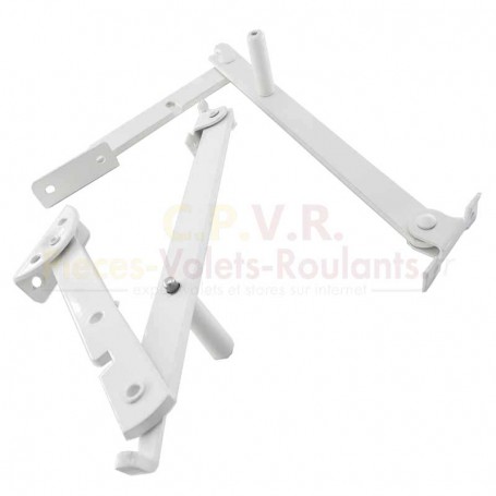 Paire de bras de projection blanc